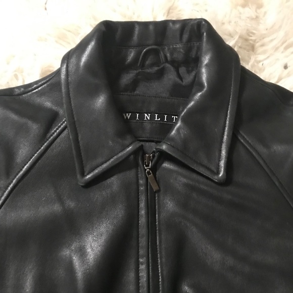Winlit | Jackets & Coats | Vintage Leather Jacket | Poshmark